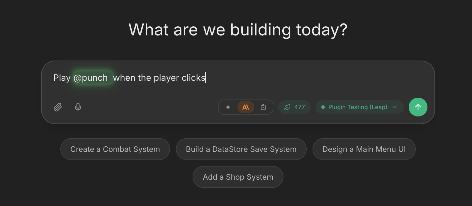 Leafy - AI Copilot for Roblox Studio | 3D Models, Live Console, Context ...