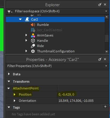How do you size/position the accessory correctly on such type of avatar? - Scripting Support ...