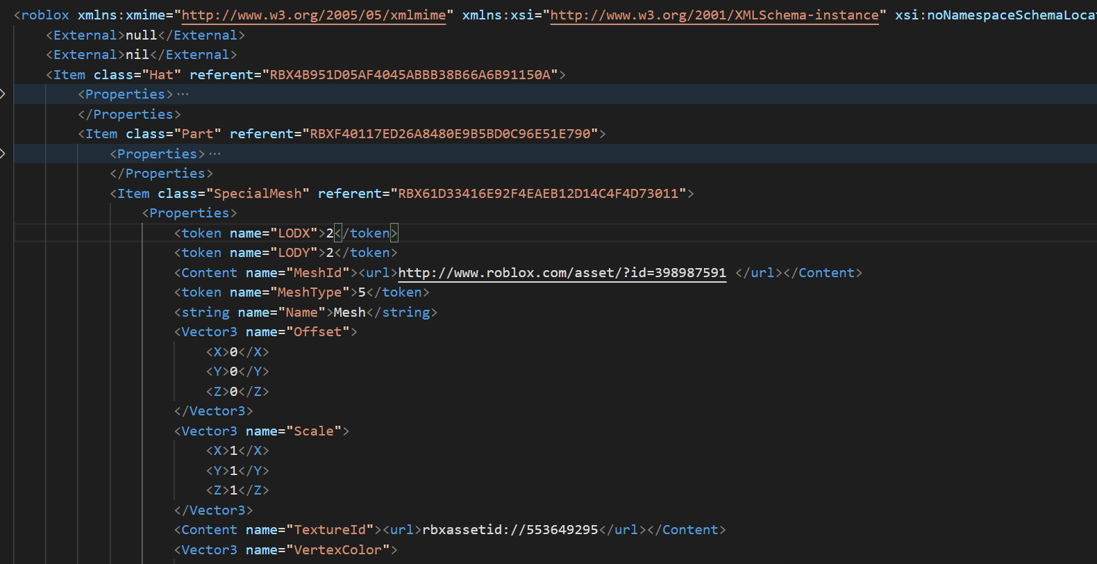 AssetDelivery web API returns malformed xmlns - Scripting Support ...