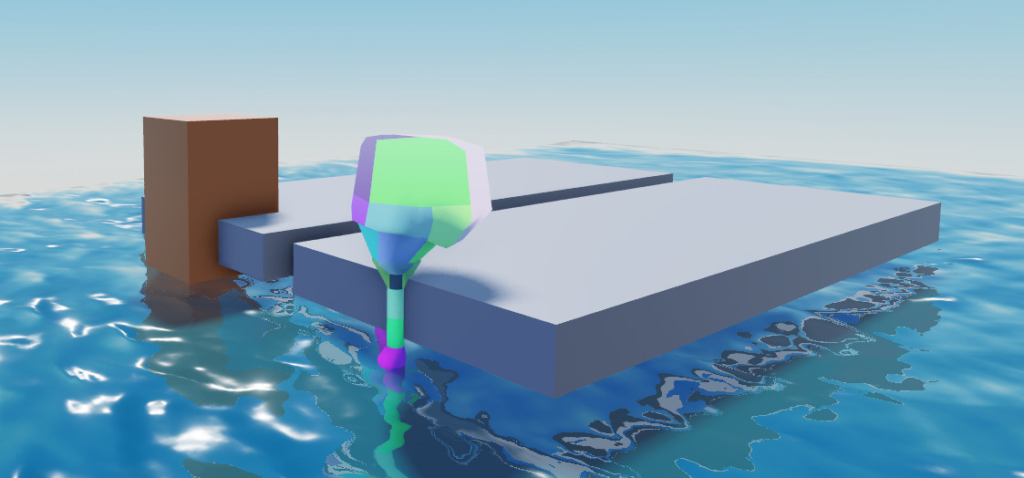 Bouyancy miscalculation w/ Box MeshPart? Weird behavior when my MeshPart is CollisionFidelity ...