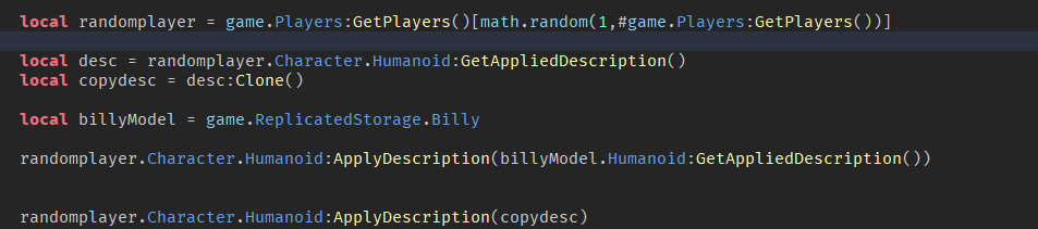 Humanoid::ApplyDescription() Some requested assets were not available error - Scripting Support ...