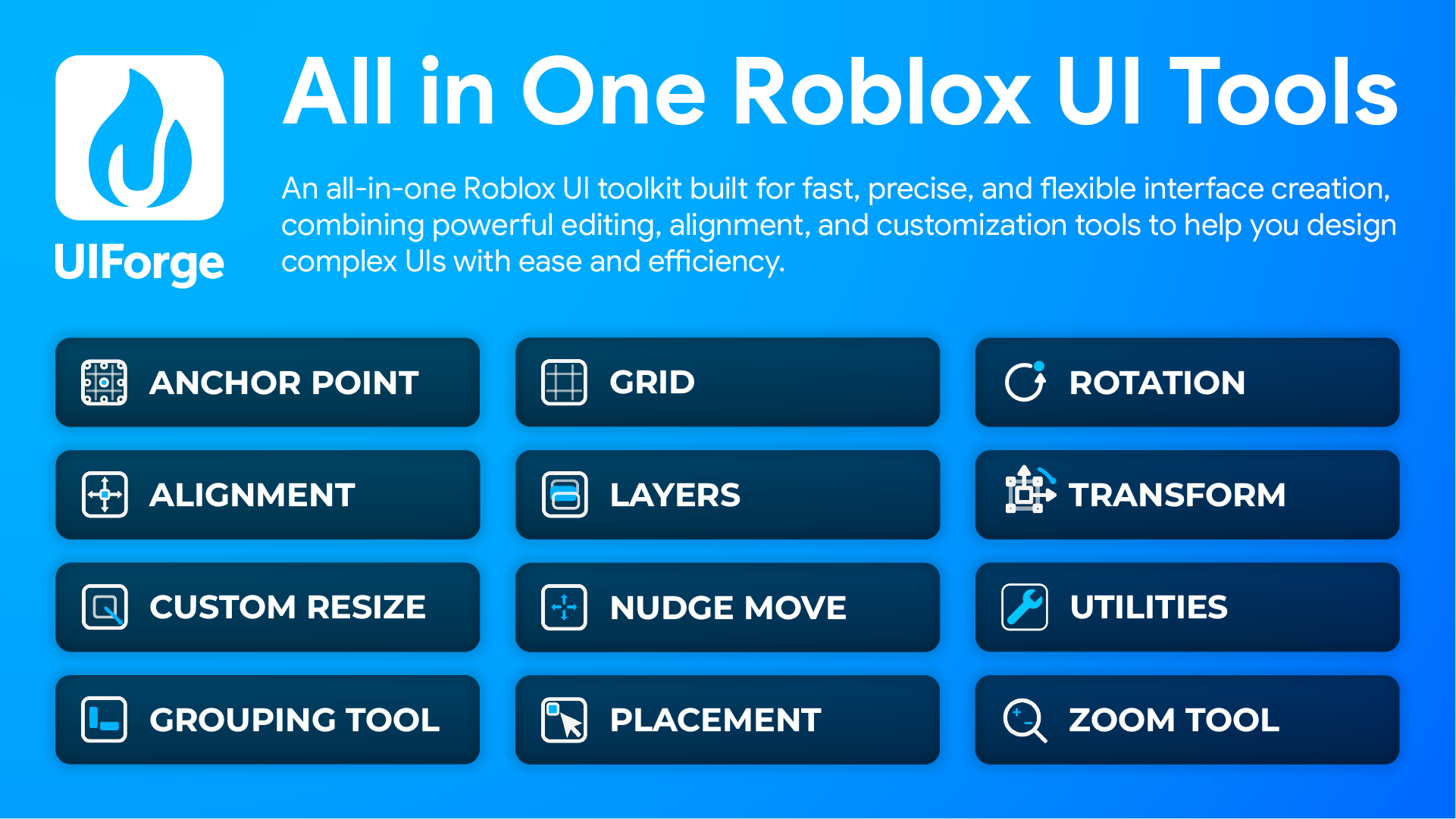 UIForge - The Ultimate UI Design Suite for Roblox Studio - Community Resources - Developer Forum ...
