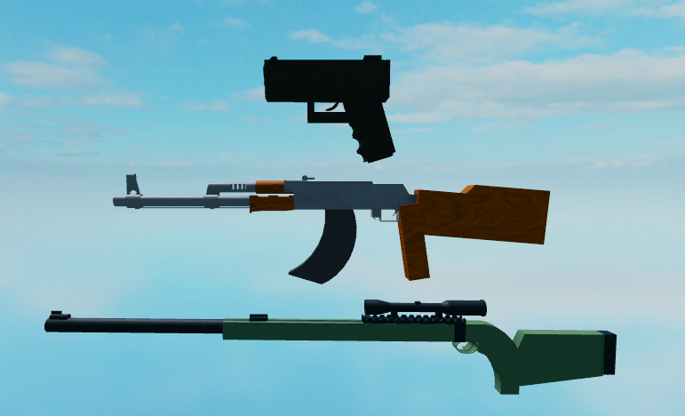 Evolution of my gun models (2021 to 2023) - Creations Feedback ...