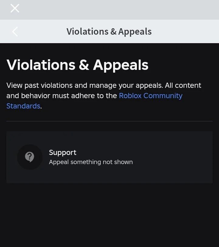 I encountered a website bug where the violation does not appear or load ...