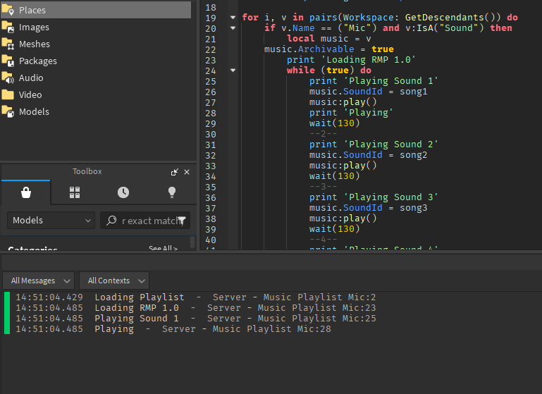 How I can local Sound with same name and Play playlist - Scripting Support - Developer Forum ...