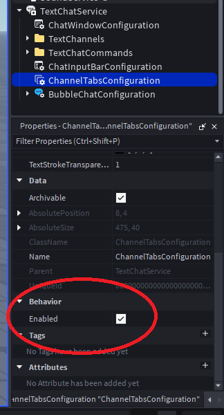 Ability to Turn Off Global Chat for your Eperience - Studio Features ...