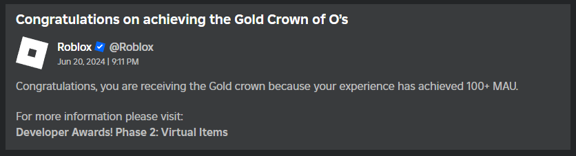 Where is my developer crowns? - Platform Usage Support - Developer ...