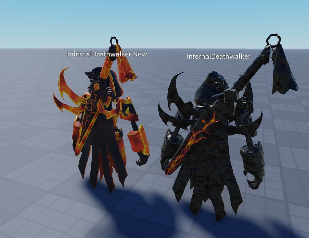 Infernal Deathwalker needs texture improvements - Catalog Asset Bugs ...