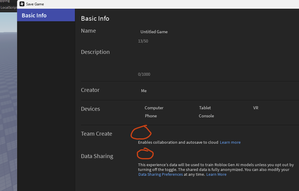 My ticks and ui arent showing. - Studio Bugs - Developer Forum | Roblox