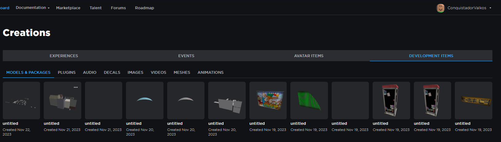 Models and Animations not saving to inventory - Platform Usage Support ...