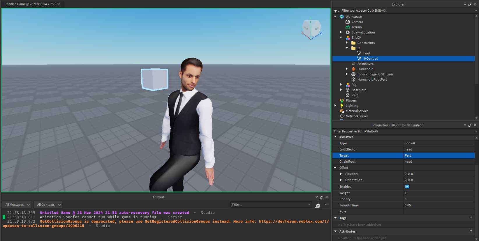 [IK] Inverse Kinematics - "Look at" Direction facing the wrong way - Art Design Support ...