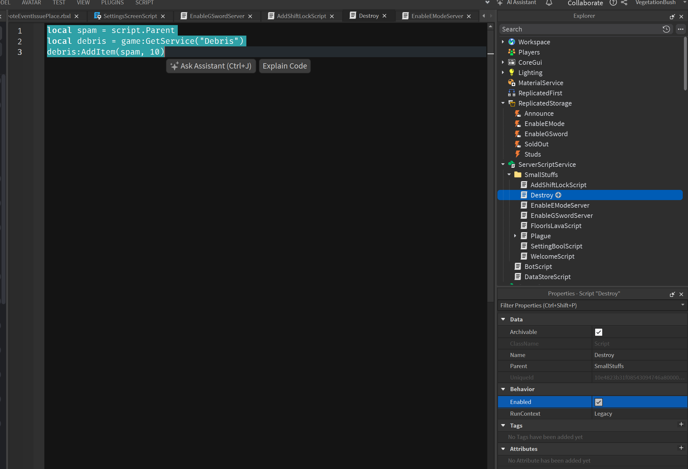 Weird Remote Event Issue - Scripting Support - Developer Forum | Roblox