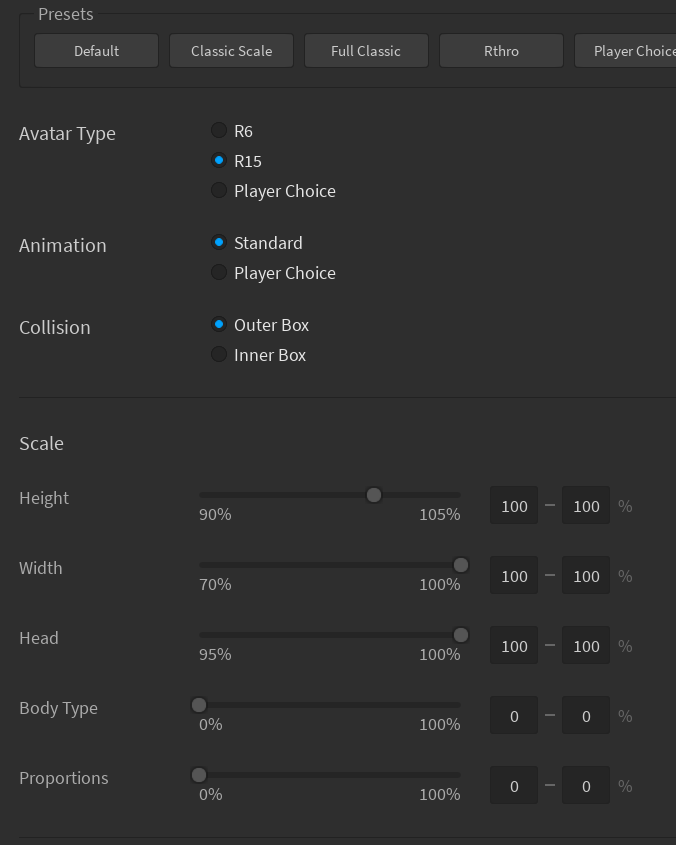 How to disable small hitbox R15 rigs? - Game Design Support - Developer ...