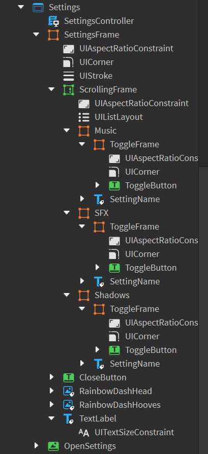 Scrolling Frame Scaling Messed Up Art Design Support Developer Forum Roblox