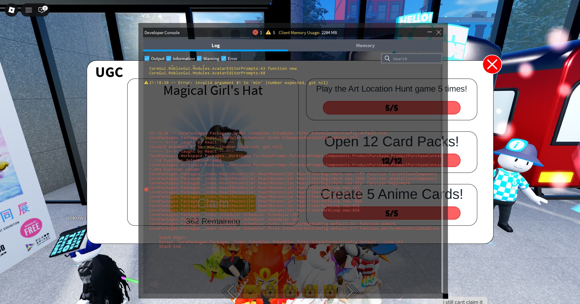 Bug: The "buy limited UGC" prompt is not showing in Roblox - Purchasing ...