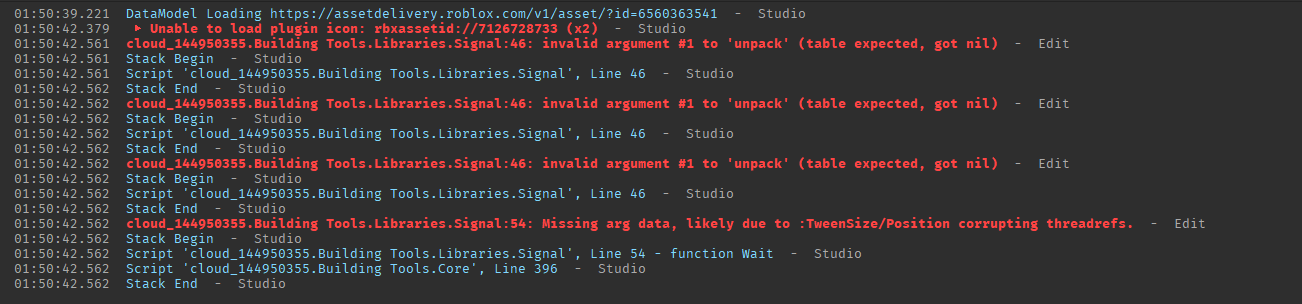 F3X building tools not working properly - Building Support - Developer Forum | Roblox