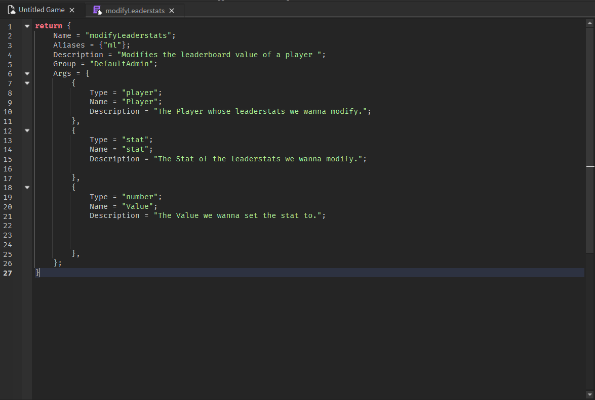 I wanna create a Global Announce command in cmdr! - Scripting Support - Developer Forum | Roblox