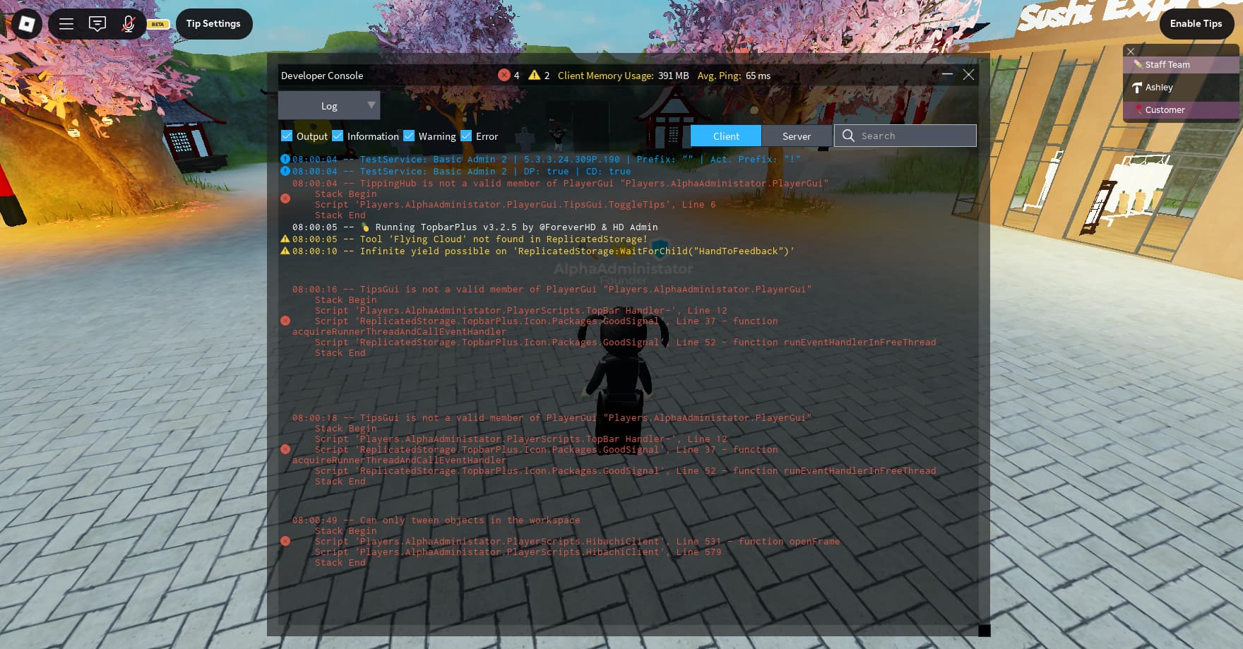 Ui dissapearing upon joining - Scripting Support - Developer Forum | Roblox