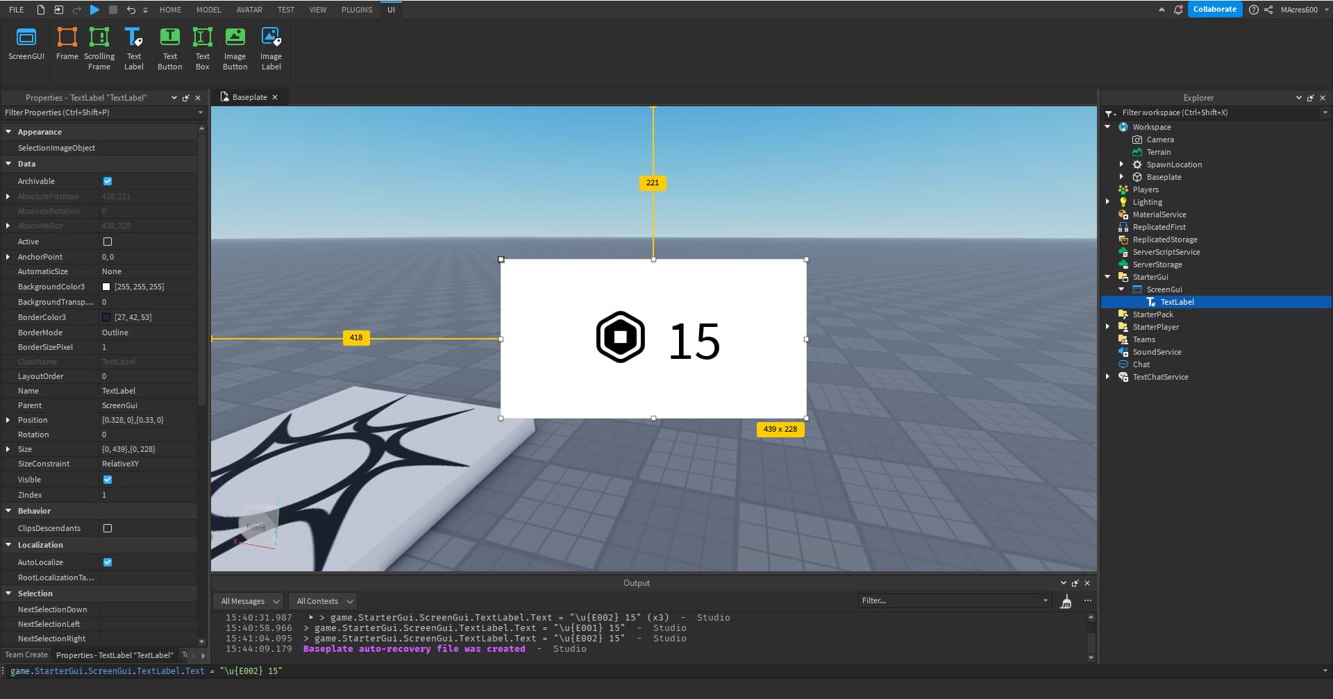 Robux Icon not working - Scripting Support - Developer Forum | Roblox
