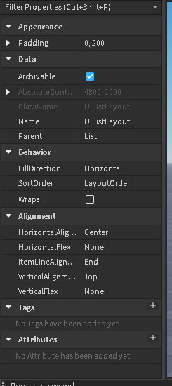 How do I make a vertical UI List fill horizontally? - Art Design ...