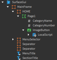 None of the buttons work on this surface gui! - Scripting Support - Developer Forum | Roblox