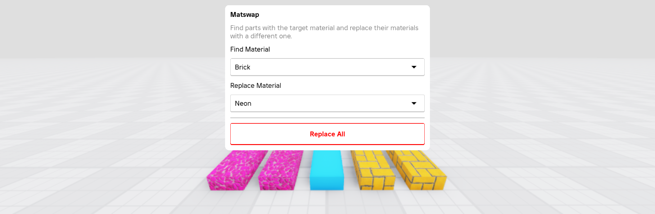 Matswap - Find and replace for materials - Community Resources ...