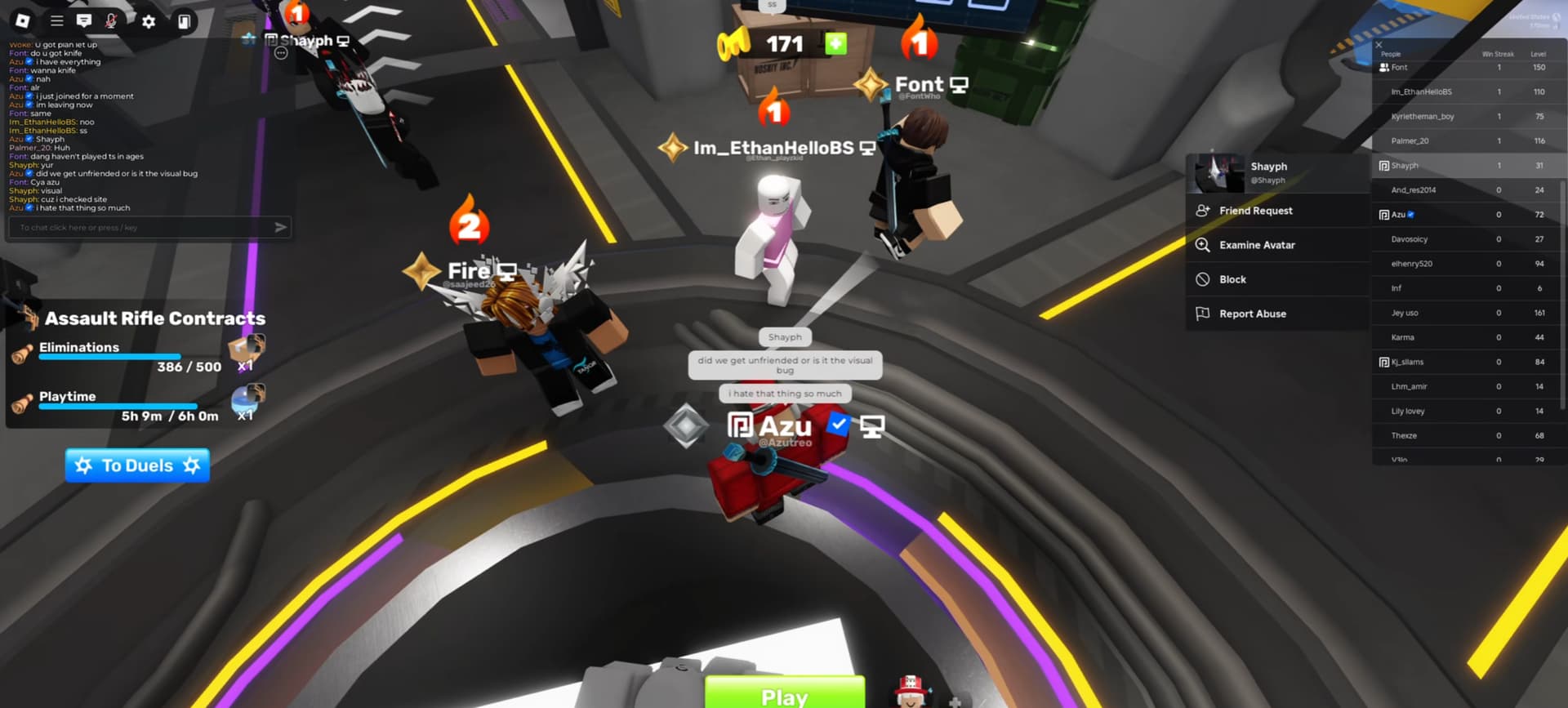 Showing Friends as Not Friends - Roblox Application and Website Bugs ...