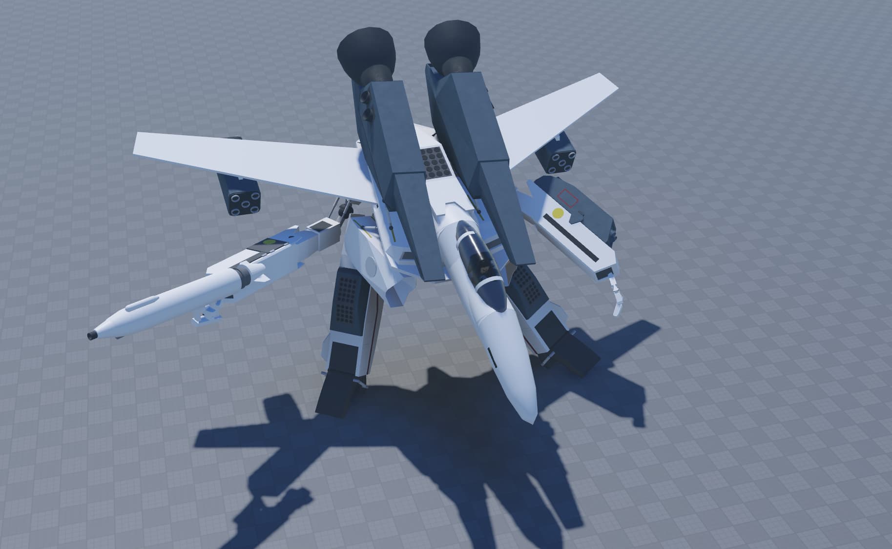Feedback on fighter jet mech transformer thing - Creations Feedback ...