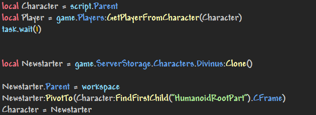 How do I load a custom character onto the player on join? - Scripting Support - Developer Forum ...