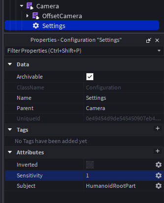 Offset Camera - Classic Camera Extension for FPS, Shiftlock, Over-The ...