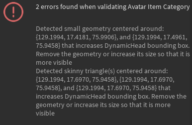 Heads which Violate the Validation System remain Onsale and Undeleted ...