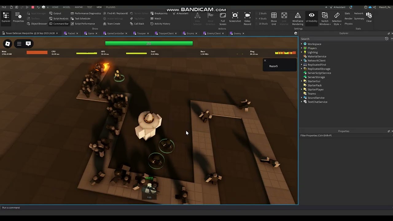 [Tower Defense Game] Towers constantly switching targets whenever a ...