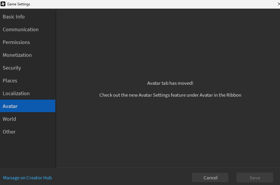 Avatar Update R6, R15 - Platform Usage Support - Developer Forum | Roblox