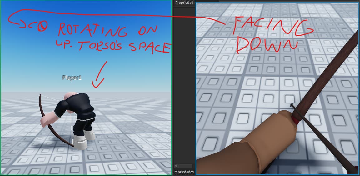 How do I rotate a motor6D in world space instead of its part1's space? - Scripting Support ...