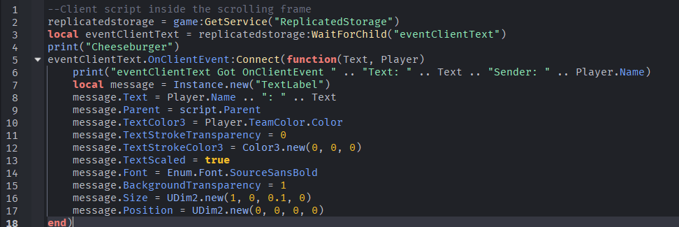 RemoteEvent on client side is not responding to the ClientEvent ...