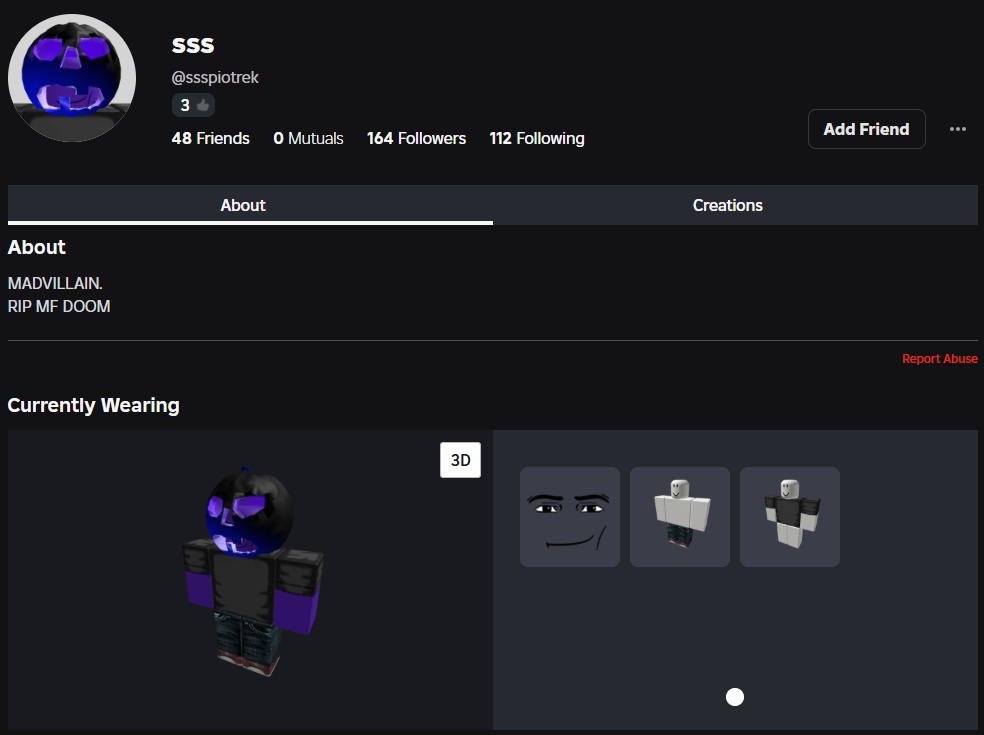 The user's avatar items bug - Education Support - Developer Forum | Roblox