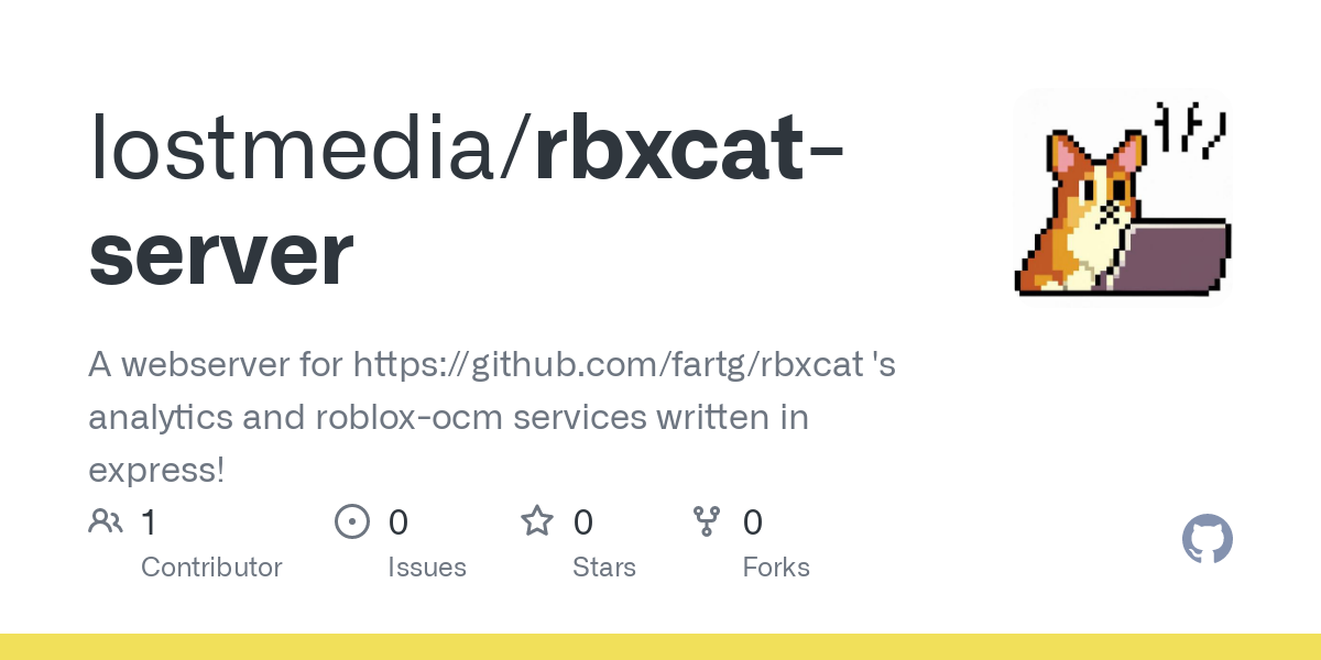 Rbxcat-server - Open Cloud Messaging & event-based analytics system - Community Resources ...