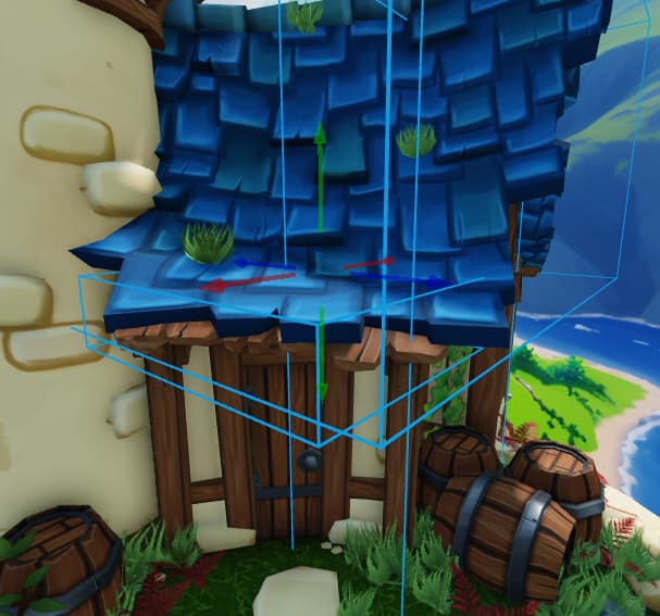 Imported meshes have no rotation in bounding box - Building Support ...