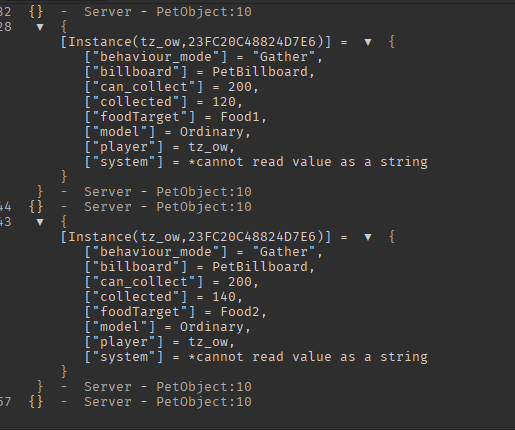 Why is table returning an empty table? - Scripting Support - Developer Forum | Roblox