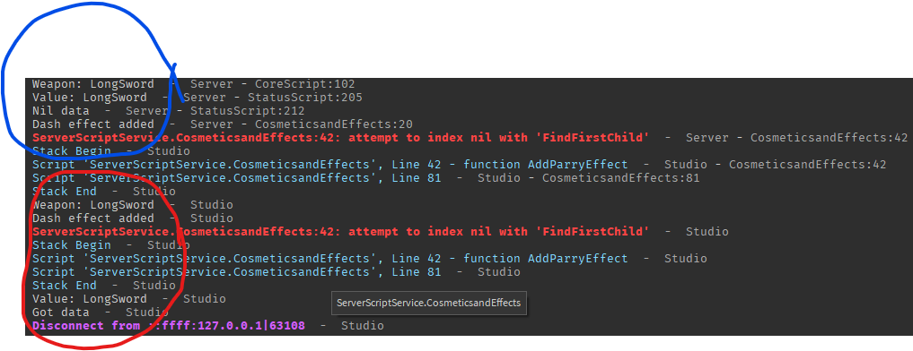 Code works as intended only when debugging - Scripting Support - Developer Forum | Roblox