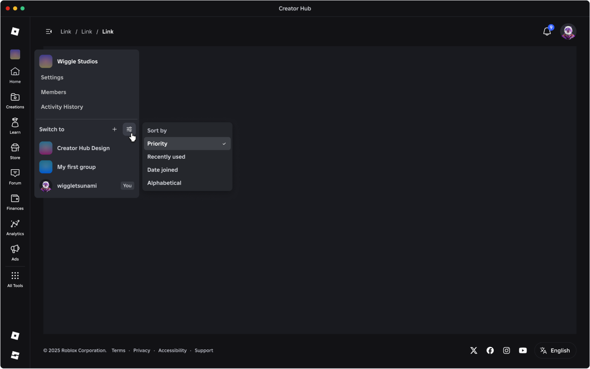 Introducing a New Navigation for Creator Hub - Announcements ...