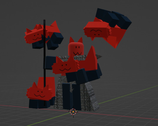 Parts with any material aside from Plastic and SmoothPlastic appear ...