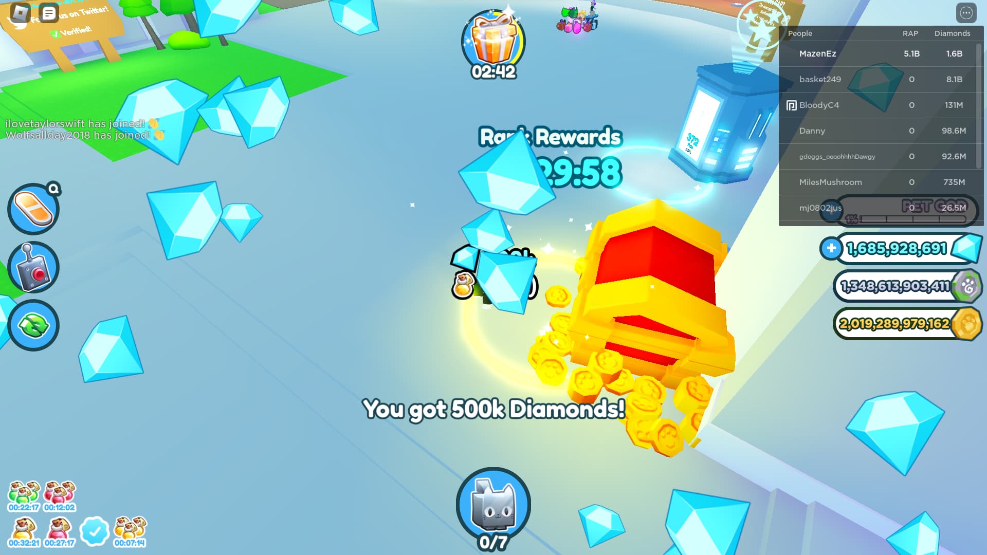 Creating A Gem Fall Gui While Not Causing Lag Scripting Support Developer Forum Roblox