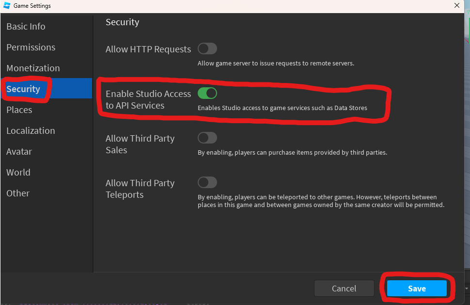 Datastore is not saving my data! - Scripting Support - Developer Forum | Roblox