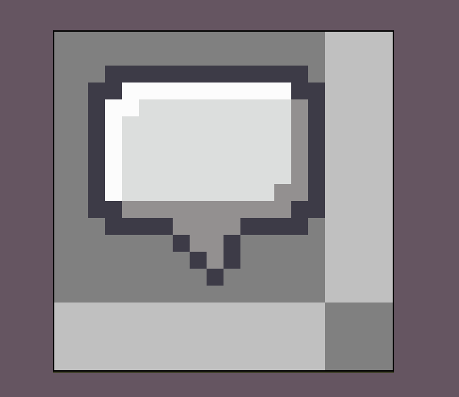 How would I 9-slice this chat bubble? - Art Design Support - Developer ...