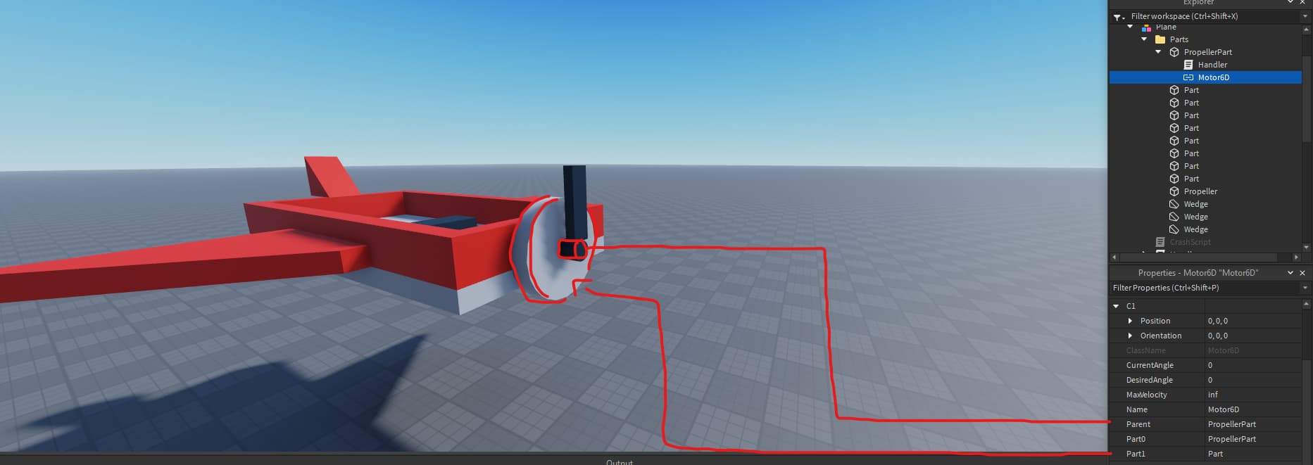 Help with spinning a part that is attached to a weld - Scripting ...