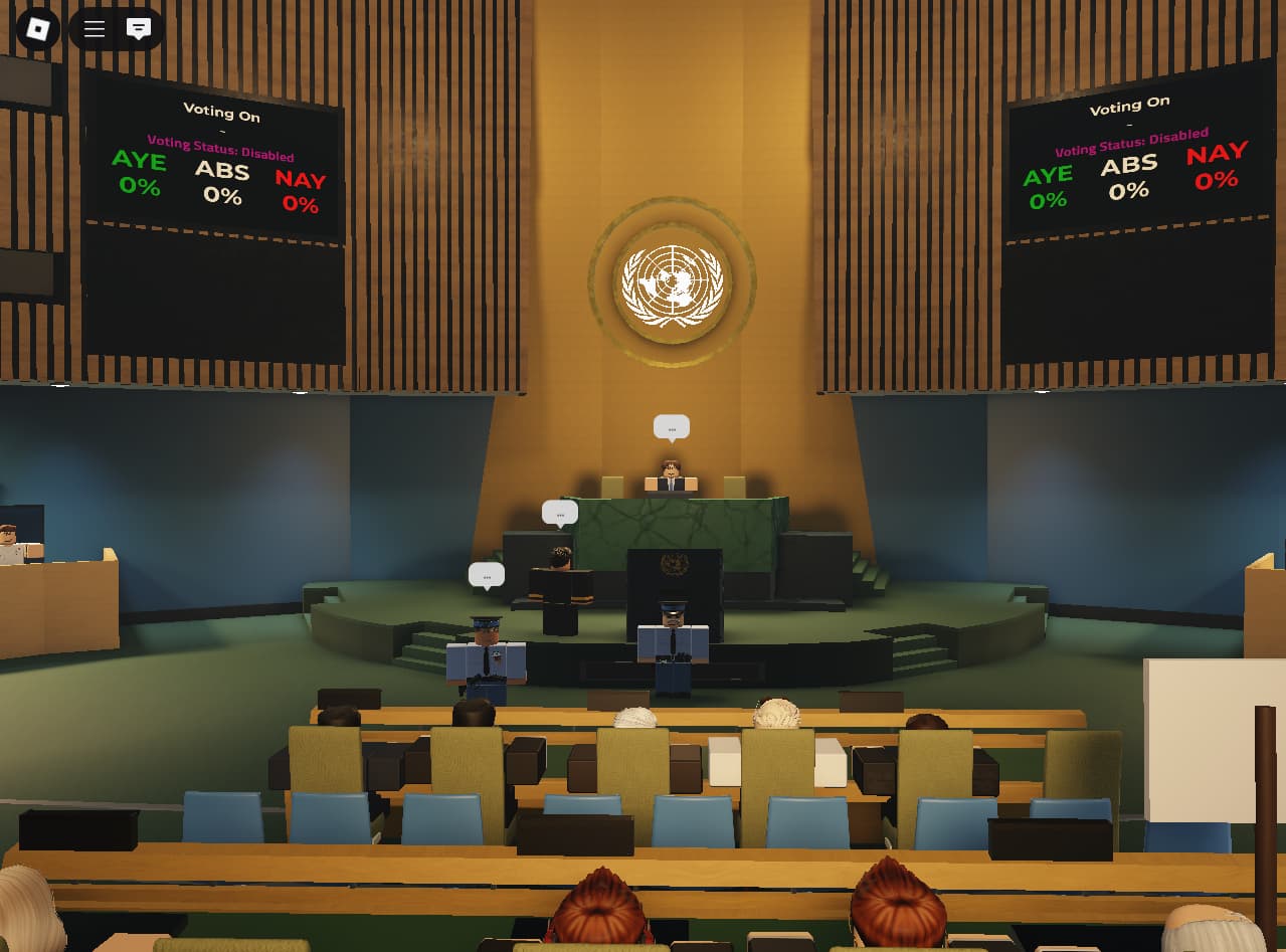 United Nations Community Roblox General Assembly 3/29/2025 - Bulletin ...