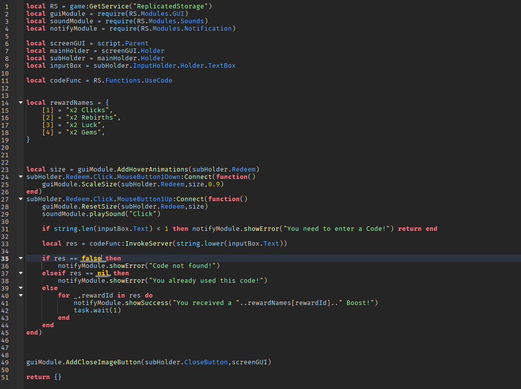 Code GUI scripting - Scripting Support - Developer Forum | Roblox