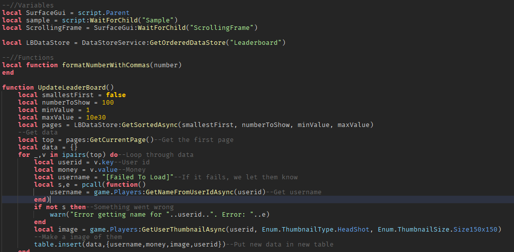 [Guide] - How to make a Global leaderboard with ProfileService ...