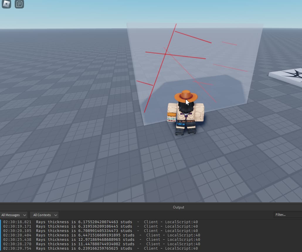 Find Thickness of Object - Scripting Support - Developer Forum | Roblox Find Thickness of Object - Scripting Support - Developer Forum | Roblox